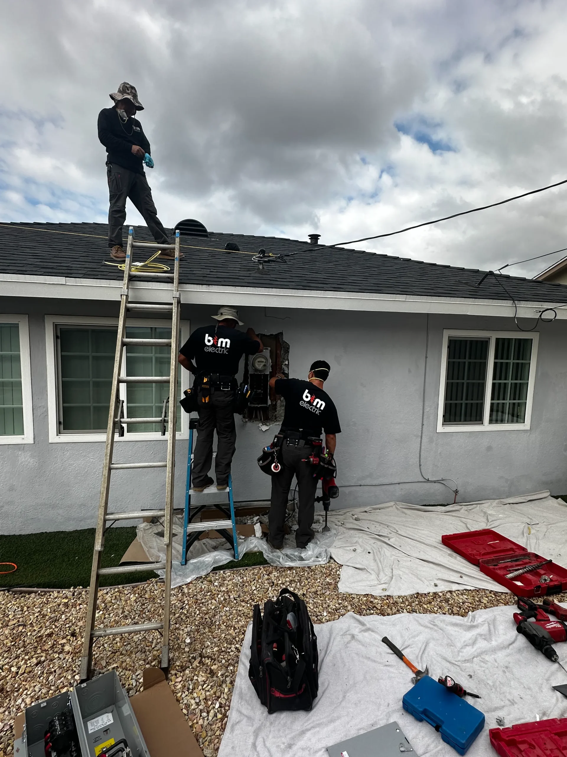 B&M Electric: Electrical Project Photo Gallery